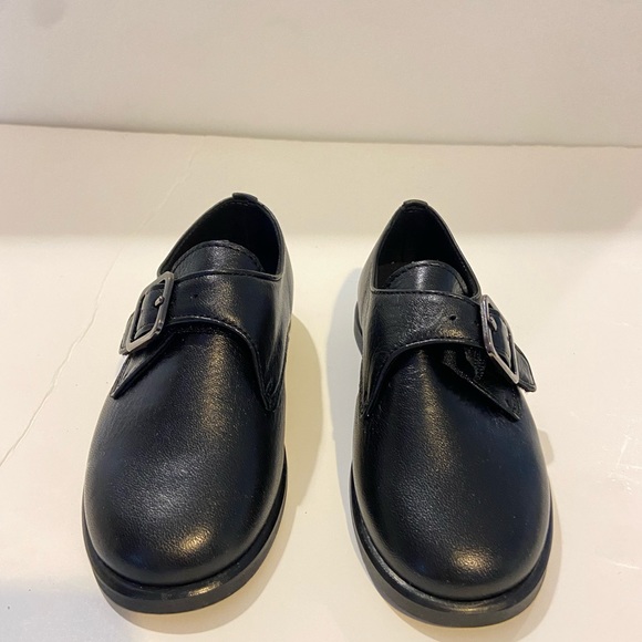 maria catalan | Shoes | New Maria Catalan Black Leather Monk Dress ...